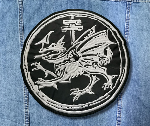 CRADLE OF FILTH - Order of Dragon EMBROIDERED BACK PATCH | black-wings