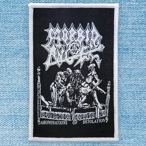 MORBID ANGEL - Abominations of Desolation WOVEN PATCH | black-wings