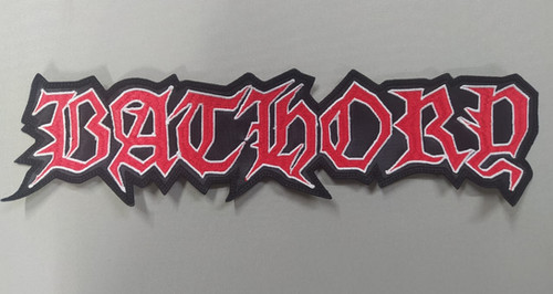 Bathory - Octagon Logo Back Patch | black-wings