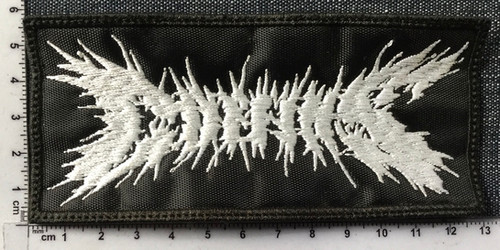 COFFINS - LOGO EMBROIDERED PATCH | black-wings