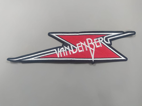 VANDENBERG - LOGO EMBROIDERED BACK PATCH | black-wings