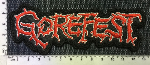 GOREFEST - LOGO EMBROIDERED PATCH | black-wings