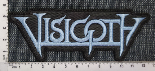 VISIGOTH - Logo EMBROIDERED PATCH | black-wings