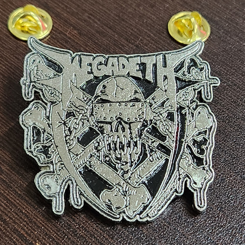 MEGADETH - The Last Rites (Demo) METAL PIN | black-wings