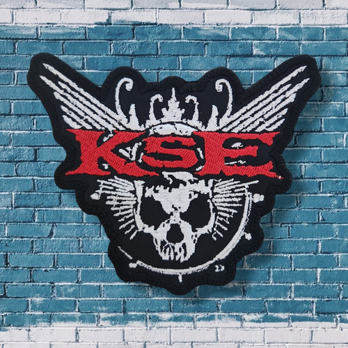 KILLSWITCH ENGAGE - Logo EMBROIDERED PATCH | black-wings