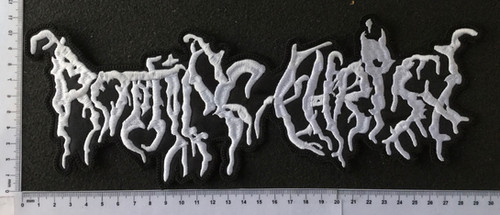 ROTTING CHRIST - LOGO EMBROIDERED BACK PATCH | black-wings