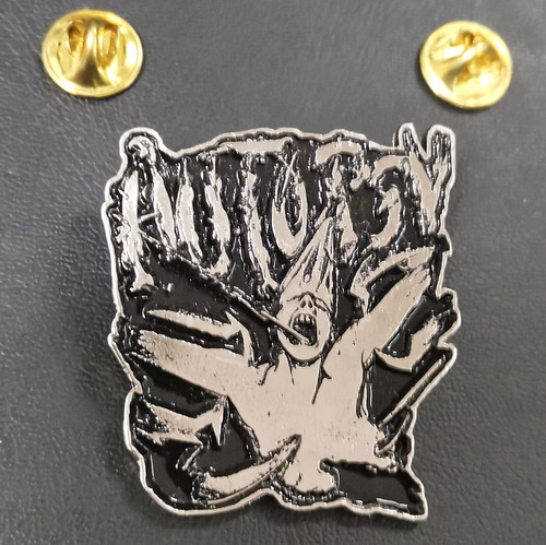 AUTOPSY Severed Survival METAL PIN | black-wings