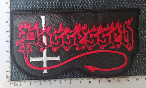 POSSESSED - LOGO EMBROIDERED PATCHE | black-wings