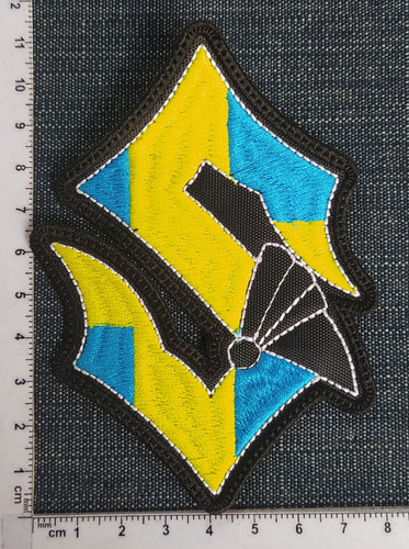 SABATON - SYMBOL EMBROIDERED PATCH | black-wings