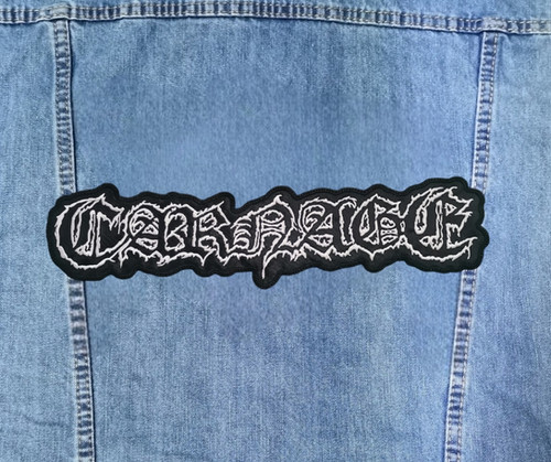 CARNAGE - LOGO Back Patch | black-wings