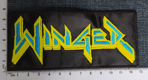 WINGER - Logo EMBROIDERED PATCH | black-wings