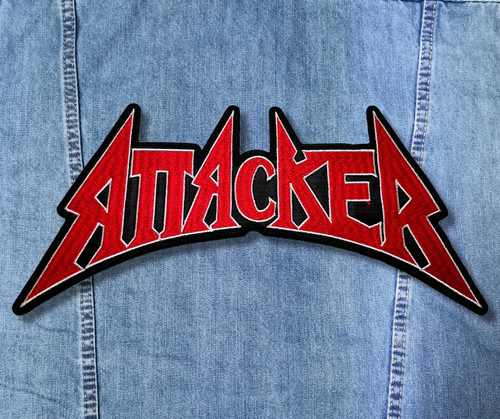 Attacker - Logo Back Patch | black-wings