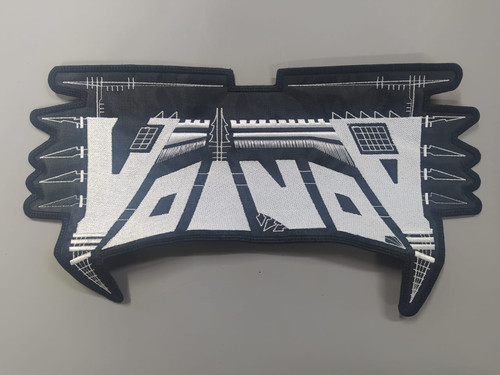 VOIVOD - LOGO EMBROIDERED BACK PATCH | black-wings