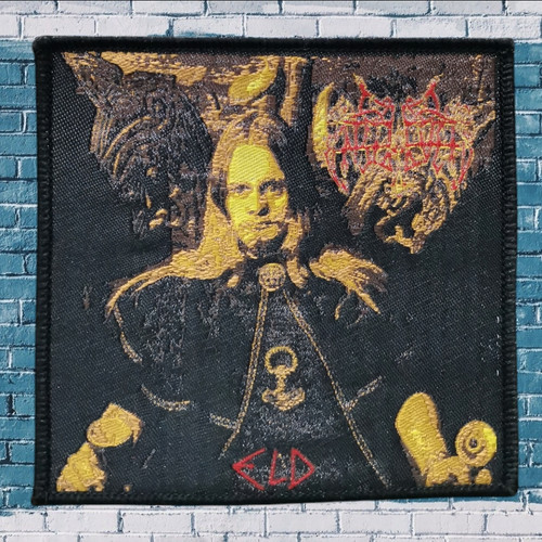 ENSLAVED - Eld WOVEN PATCH | black-wings