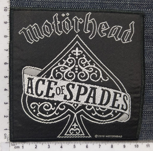 MOTORHEAD - Ace of Spades WOVEN PATCH | black-wings