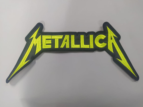 METALLICA - CLASSIC EMBROIDERED BACK PATCH | black-wings