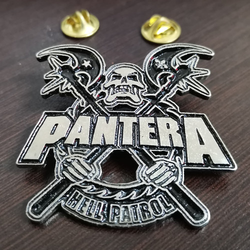 PANTERA - Hell Patrol METAL PIN | black-wings