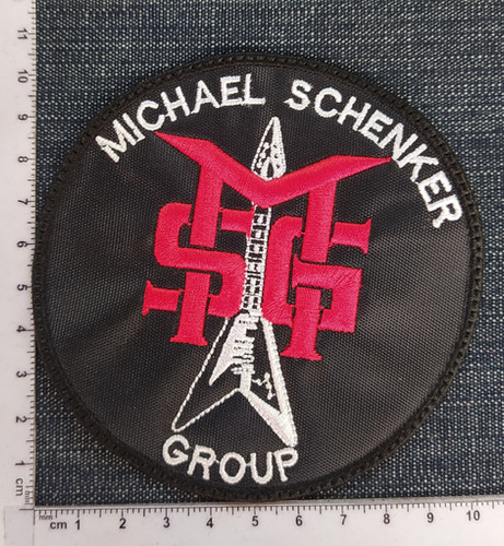 MSG - CIRCLE EMBROIDERED PATCH | black-wings