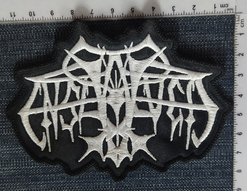 ENSLAVED - Logo (Eld) EMBROIDERED PATCH | black-wings