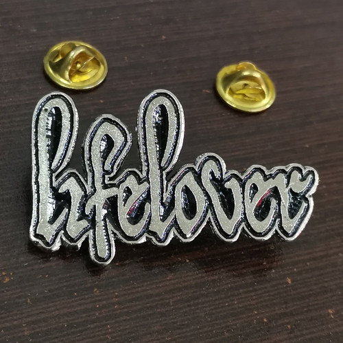 LIFELOVER - Logo METAL PIN | black-wings