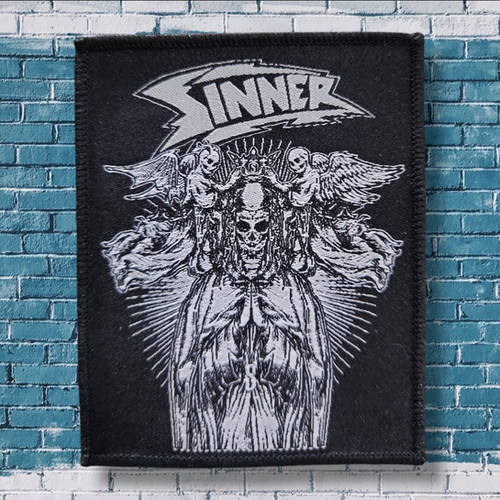 SINNER - Angels & Demons WOVEN PATCH | black-wings