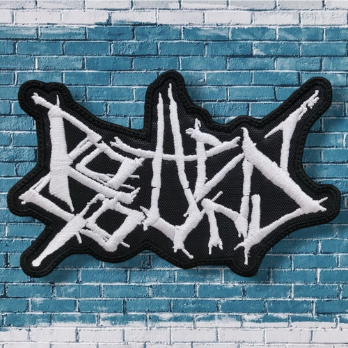 ROTTEN SOUND - Logo EMBROIDERED PATCH | black-wings