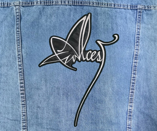 Alcest - Logo Back Patch | black-wings