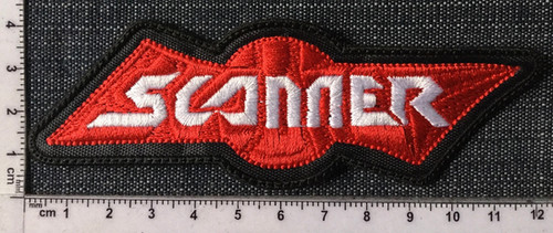 SCANNER - LOGO EMBROIDERED PATCH | black-wings