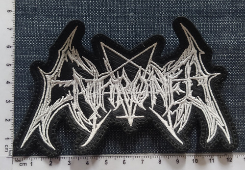 ENTHRONED - LOGO EMBROIDERED PATCH | black-wings