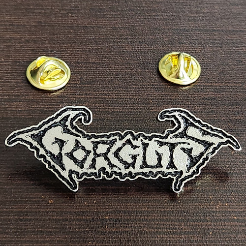 GORGUTS - Logo METAL PIN | black-wings