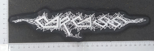 Carcass - Logo Back Patch | black-wings