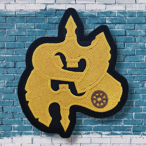 SAXON - Symbol EMBROIDERED PATCH | black-wings