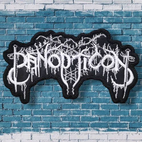 PANOPTICON - Logo EMBROIDERED PATCH | black-wings