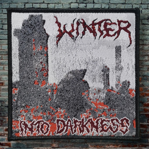 WINTER - Into Darkness WOVEN PATCH | black-wings