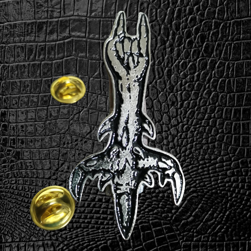 BATHORY - Claw/Hand Power Symbol METAL PIN | black-wings