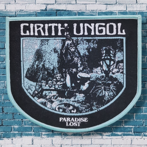 CIRITH UNGOL - Paradise Lost WOVEN PATCH | black-wings