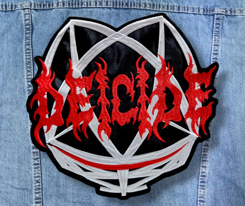 DEICIDE - Legion EMBROIDERED BACK PATCH | black-wings