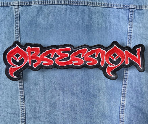 OBSESSION - Logo Espaldera Bordada | Blackwings