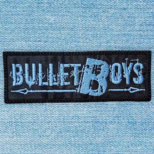BULLET BOYS - Logo EMBROIDERED PATCH | black-wings