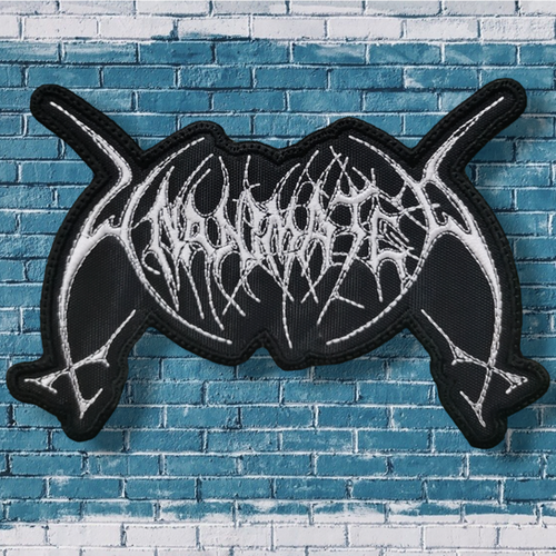 UNANIMATED - Logo EMBROIDERED PATCH | black-wings