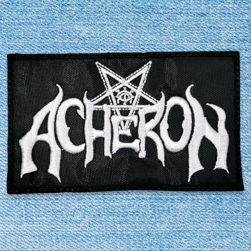 ACHERON - Logo Embroidered Patch | black-wings