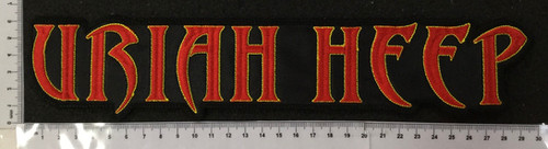 URIAH HEEP - Logo EMBROIDERED BACK PATCH | black-wings