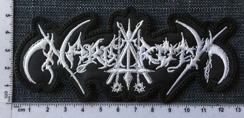 NARGAROTH - LOGO EMBROIDERED PATCH | black-wings