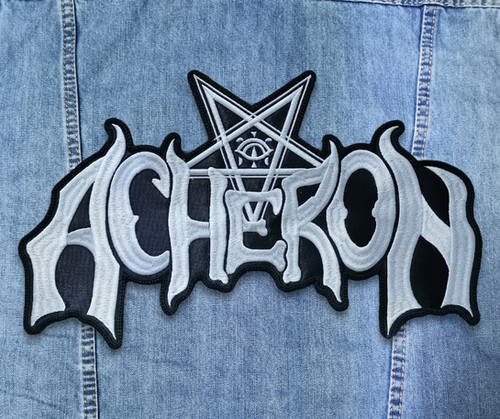 ACHERON - Logo BACK PATCH | black-wings