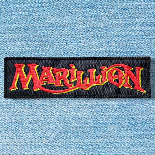MARILLION - Logo EMBROIDERED PATCH | black-wings