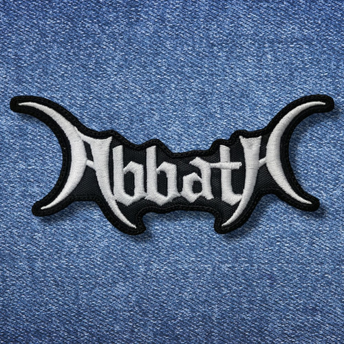 Abbath - Logo EMBROIDERED PATCH | black-wings