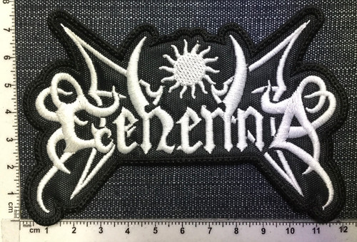 GEHENNA - LOGO EMBROIDERED PATCH | black-wings