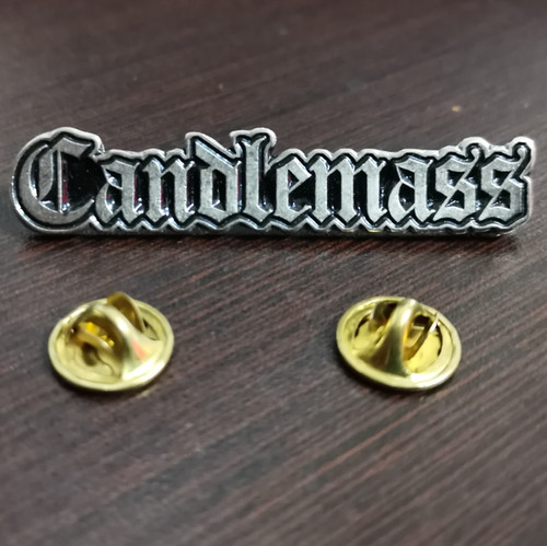 CANDLEMASS - LOGO Metal pin | black-wings