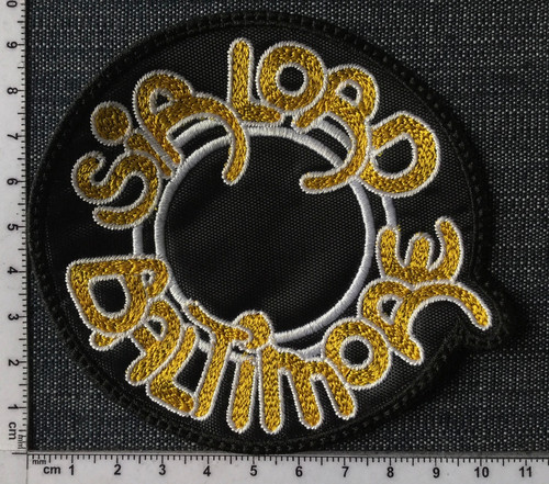 SIR LORD BALTIMORE - LOGO EMBROIDERED PATCH | black-wings