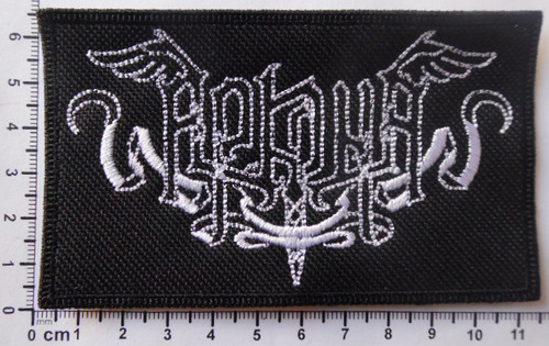 ARKONA - LOGO SQUARE EMBROIDERED PATCH | black-wings
